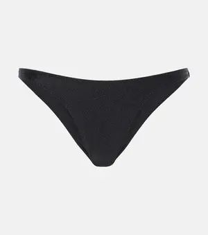 SAME 90s High-rise Bikini Bottoms - Black