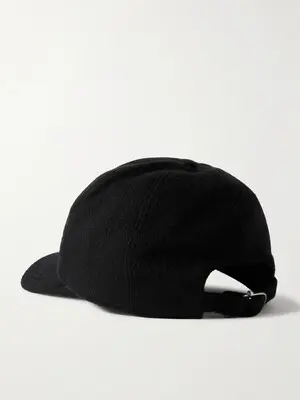 Gabriela Hearst Cashmere Baseball Cap - Black