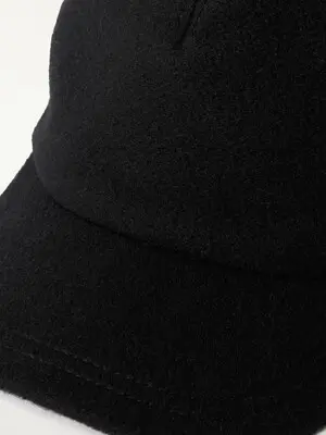 Gabriela Hearst Cashmere Baseball Cap - Black