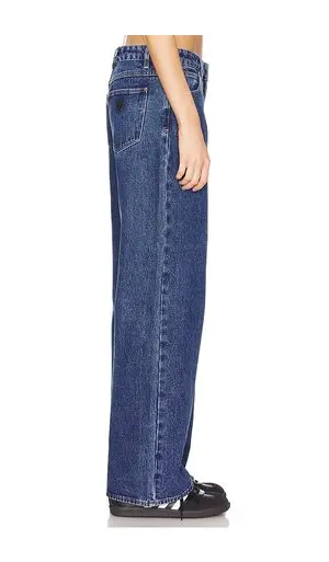 Abrand Denim 99 Baggy Wide Leg In . Also - Denim-dark