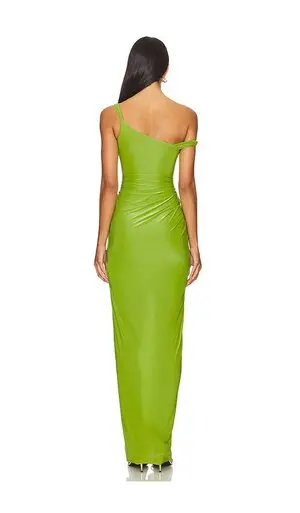DEME BY GABRIELLA Nellie One Shoulder Gown