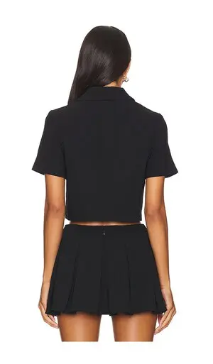 Amanda Uprichard Josie Crop Top