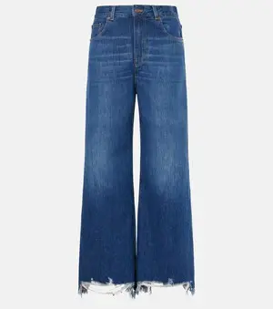Chloé Mid-rise Wide-leg Jeans
