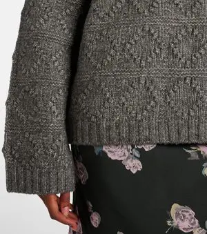 GANNI Wool And Cotton Sweater
