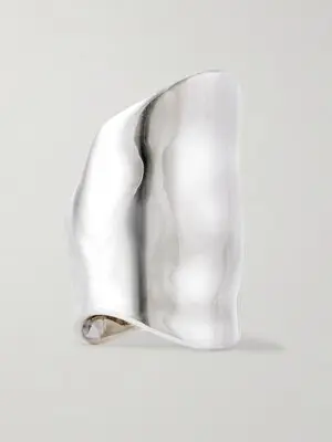 SOPHIE BUHAI Sculptural Polished Statement Ring - Silver