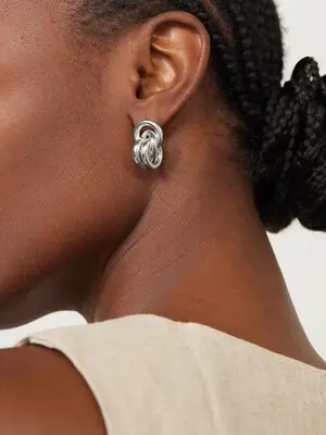 LIÉ STUDIO The Vera Earrings - Silver