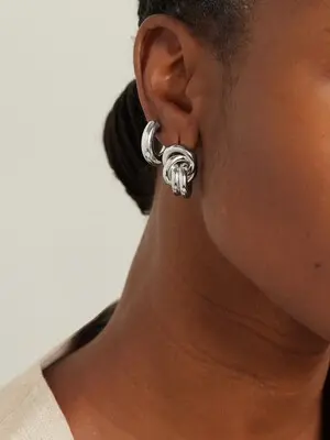 LIÉ STUDIO The Vera Earrings - Silver