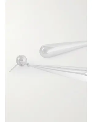 Lié Studio The Louise Drop Earrings - Silver