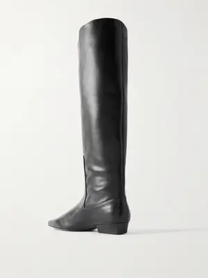 Staud Wally Leather Knee-high Boots