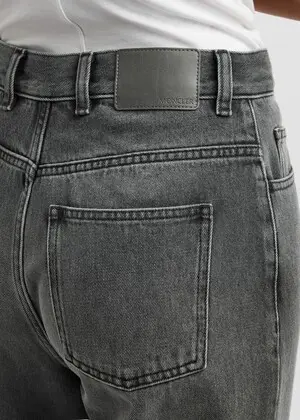 Moncler Faded Cropped Straight-leg Jeans