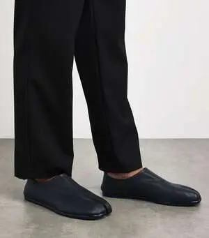 MAISON MARGIELA Nappa Leather Tabi Babouche Mules