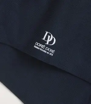 DORE DORE Must" Pure Cotton Crew Socks - Blue