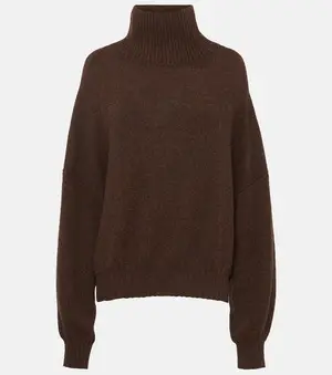 Khaite Morris Cashmere-blend Roll Neck Sweater