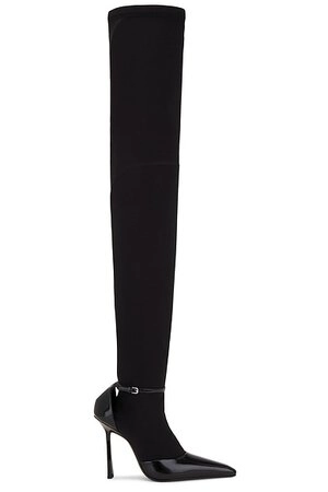 Saint Laurent Graham High-heeled Boots - Nero