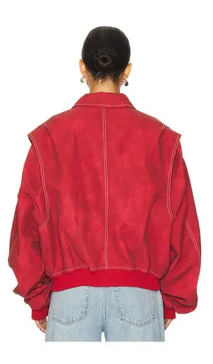 Lioness Vista Bomber Jacket - Red