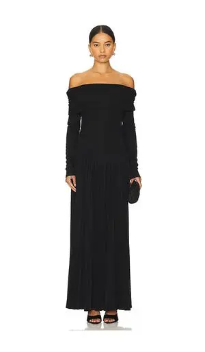 Lioness Field Of Dreams Maxi Dress - Black