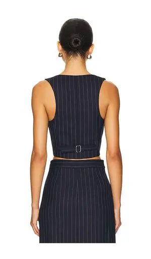 Retrofete Monet Waistcoat - Navy
