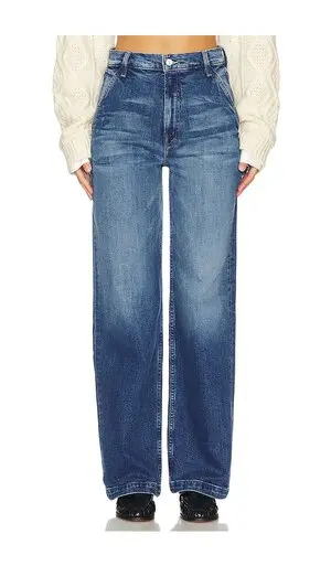 MOTHER The Stud Finder Sneak Jeans - Denim-medium