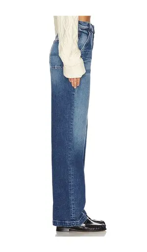 MOTHER The Stud Finder Sneak Jeans - Denim-medium