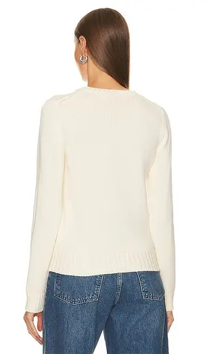 Polo Ralph Lauren Flag Pullover - Cream