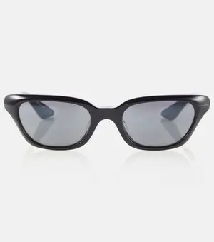 Khaite X Oliver Peoples 1983c Cat Eye Sunglasses - Black