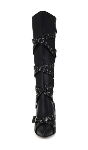 NIIHAI Strappy Stiletto Boots