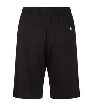 Derek Rose Basel Lounge Shorts - Black
