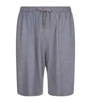 Derek Rose Basel Lounge Shorts Grey