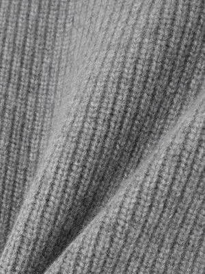 LIBEROWE Mathilde Ribbed Cashmere Mini Skirt