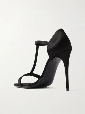 Dolce & Gabbana Satin T-bar Sandals