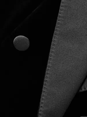 Dolce & Gabbana Double-breasted Velvet Coat