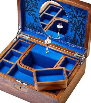 Wolf Ballet Musical Jewellery Box