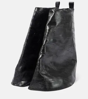 Rick Owens Denim Boots