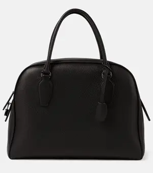 THE ROW India Leather Tote Bag - Brown