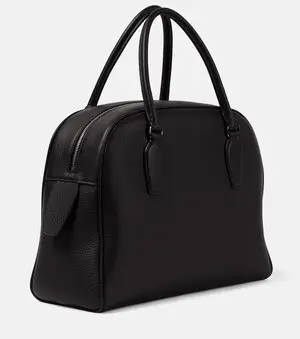 THE ROW India Leather Tote Bag - Brown