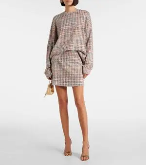 Missoni Sequined Lame Miniskirt