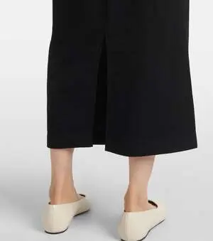 TOTEME Asymmetric Jersey Midi Dress