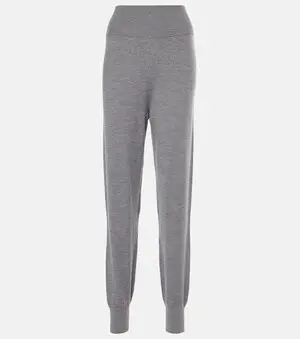 Chloé Wool Sweatpants - Grey