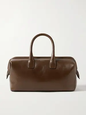 Bally Belle Small Leather Tote - Brown