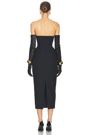 HELSA The Curve Dress With Bow
