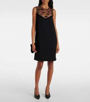 Max Mara Elegant Bow-detail Minidress