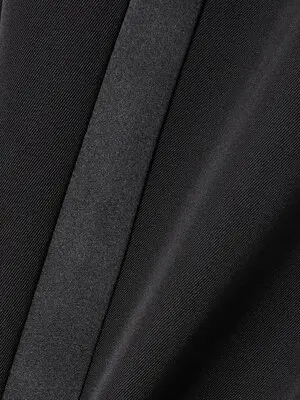 Dolce & Gabbana Pleated Wool-blend Gabardine Straight-leg Trousers