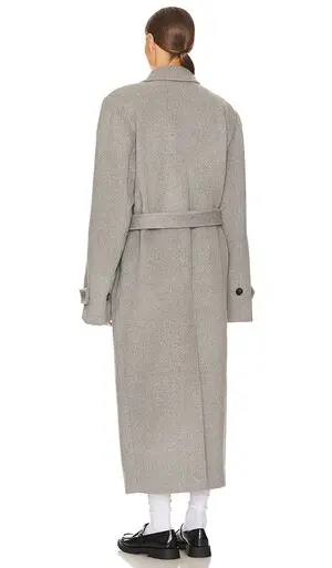 HELSA Bold Shoulder Long Coat
