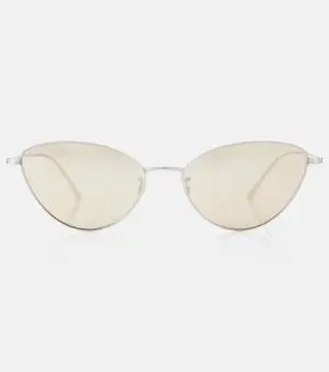 Khaite X Oliver Peoples 1998c Cat-eye Sunglasses - Silver