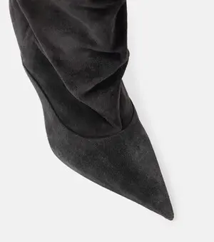 Paris Texas Ines 105 Suede Over-the-knee Boots
