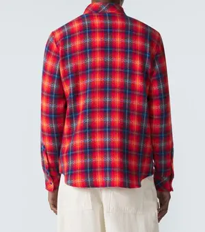 GOD'S TRUE CASHMERE Checked Cashmere Shirt