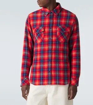 GOD'S TRUE CASHMERE Checked Cashmere Shirt