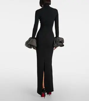 Solace London Viviana Embellished Gown