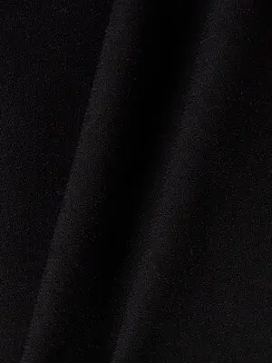 MONOT Crepe Maxi Skirt With Back Split