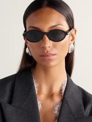 Saint Laurent Oval-frame Sunglasses